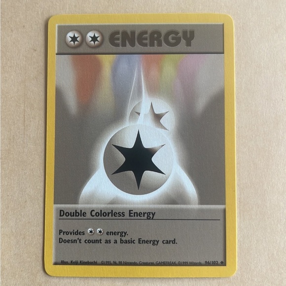 Pokemon | Toys | Pokmon Double Colorless Energy | Poshmark